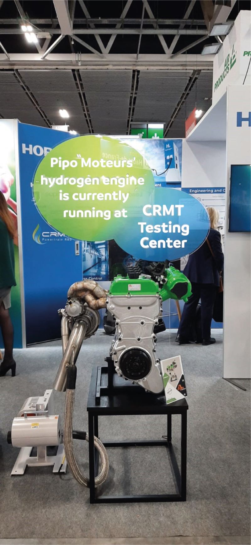 Hyvolution Paris trade fair - PIPO moteurs
